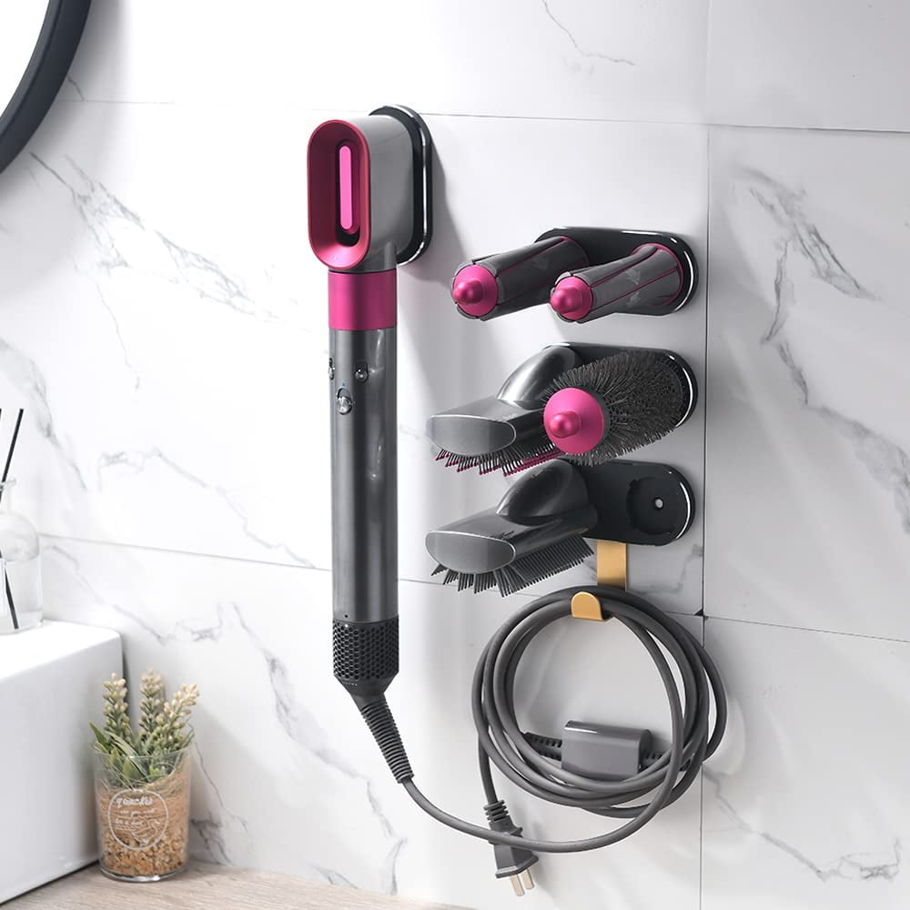 Wall Mount Holder for Dyson Airwrap Styler Hair Curling Iron Barrels ...