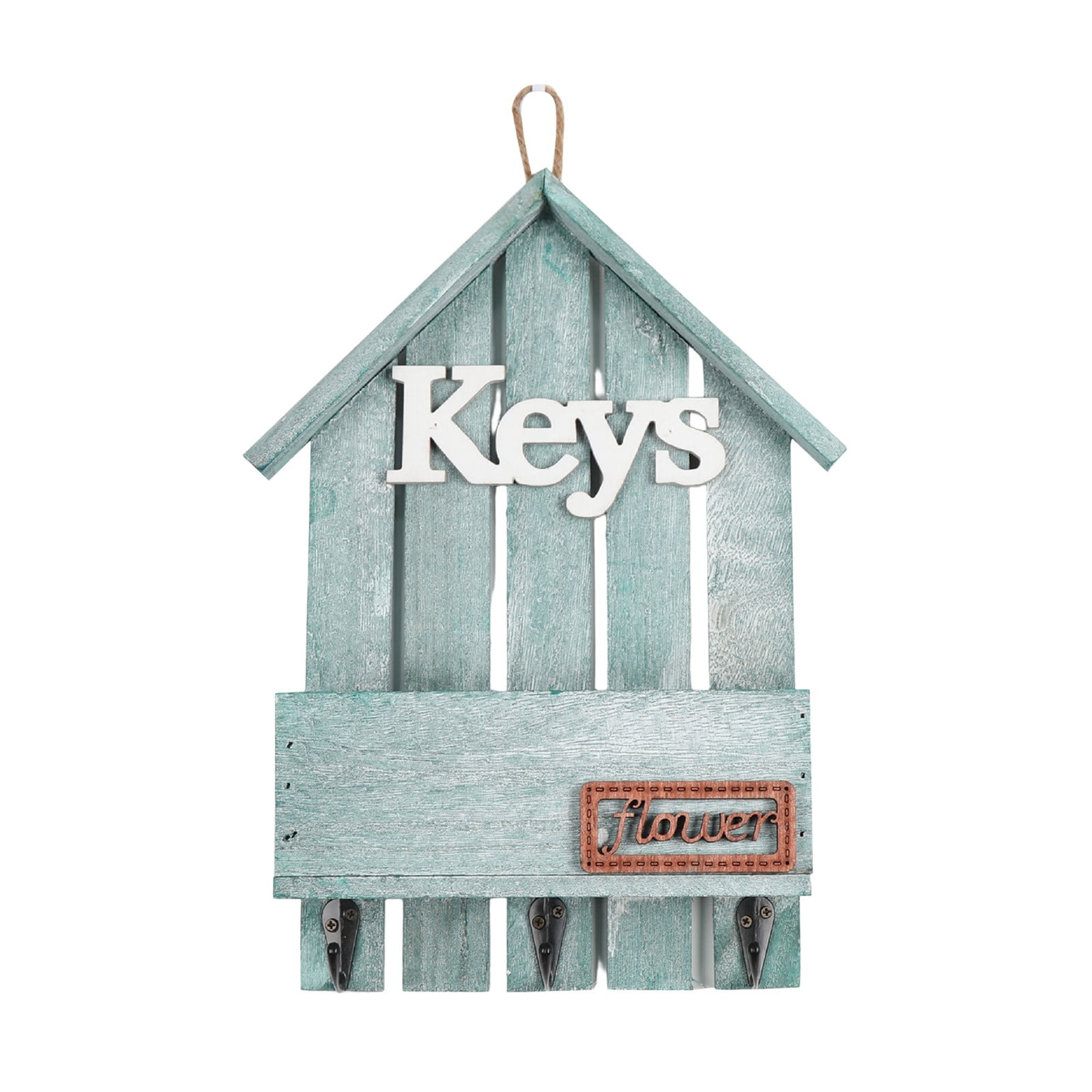 Wall Mount Key Hooks Entryway Hooks Key Organizer Entryway Decor With ...