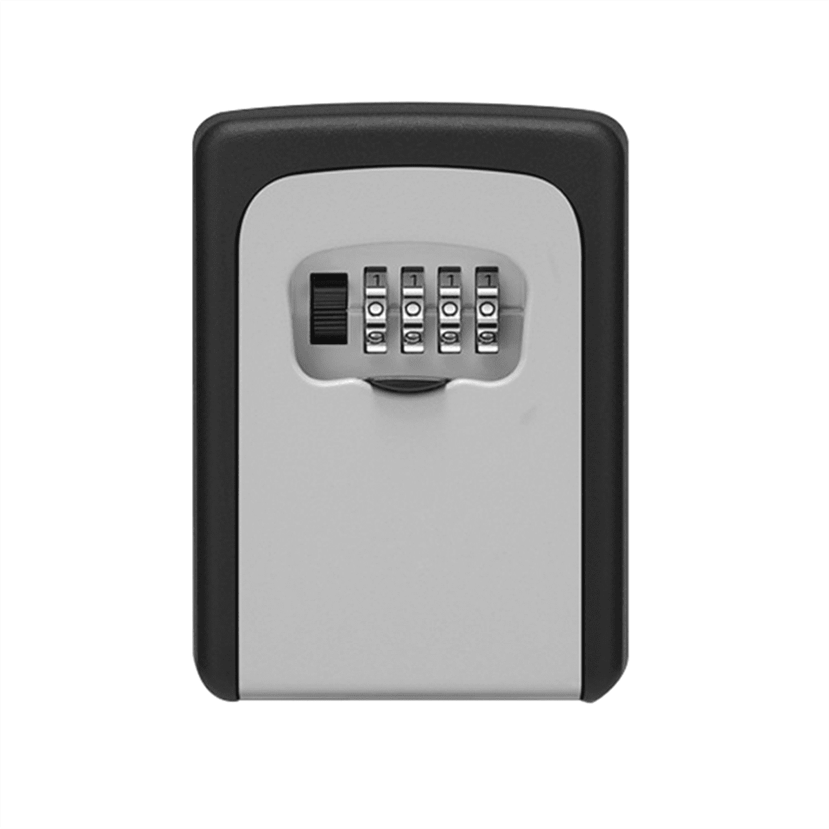 Wall Mount Key Lock Box,4 Position Combination Lock Box,Black-Gray ...