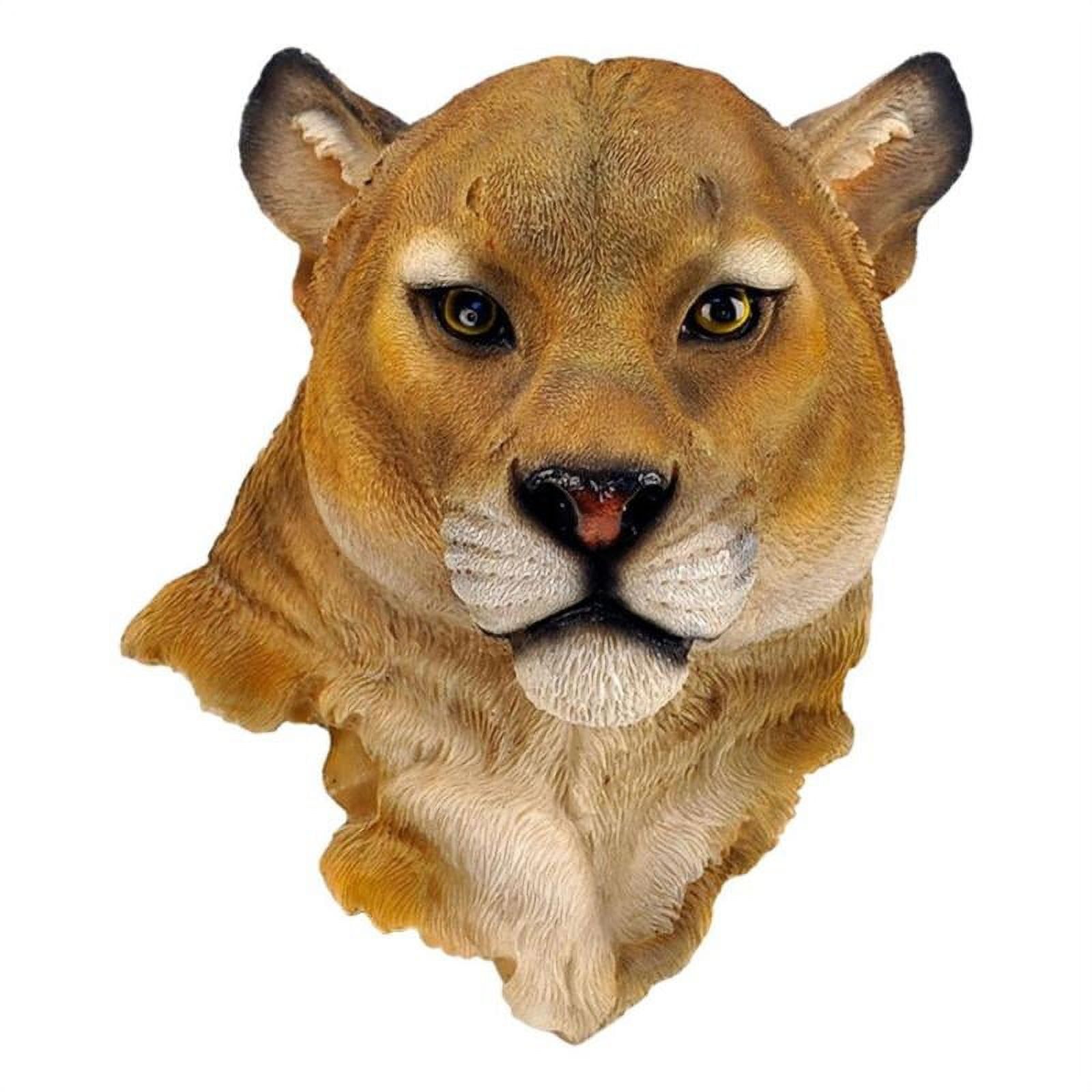 Wall Mount Leopard Statue Bust Handmade Farmhouse Decorative Resin ...