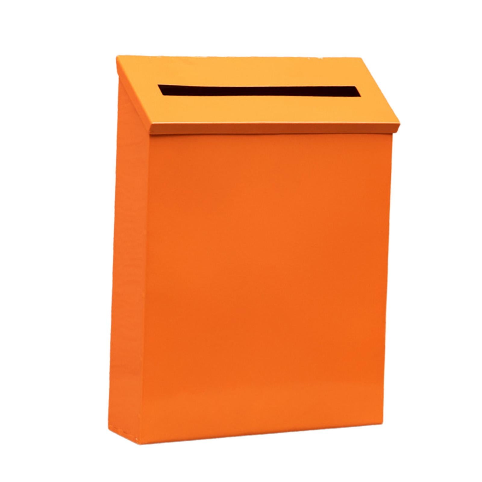 Wall Mount Mailbox Drop Box Newspaper Holder Box Decorative Rainproof ...