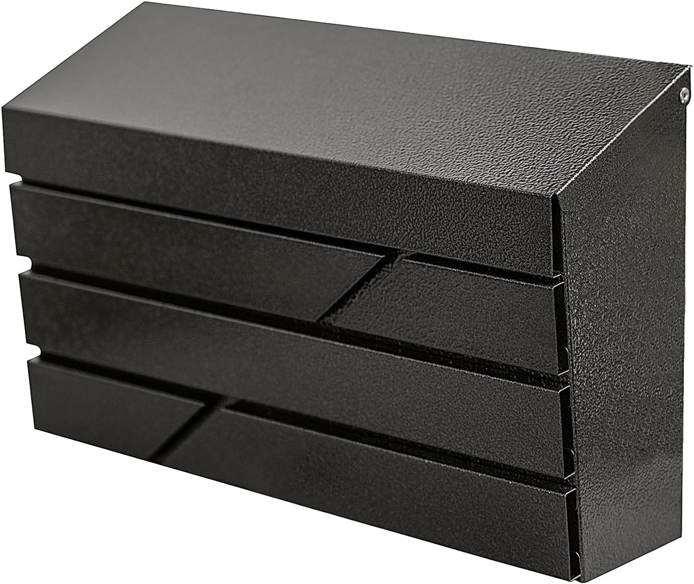 Wall Mount Mailbox for House Outside, Large Capacity Mailbox Drop Box ...
