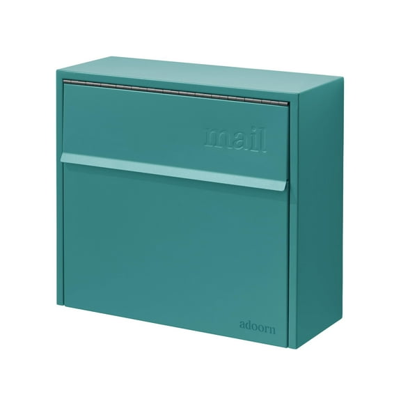 Wall Mount Mailboxes for Outside, 12.5 x 5 x 10 inch White Wall ...