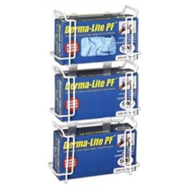 Wall Mount Metal Wire Frame Disposable Glove Box Dispenser - 4 - Triple ...