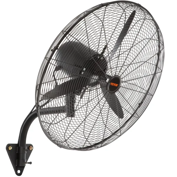 Wall-Mount Misting Fan, 30 Inch, 3-speed High Velocity Max. 9500 CFM ...