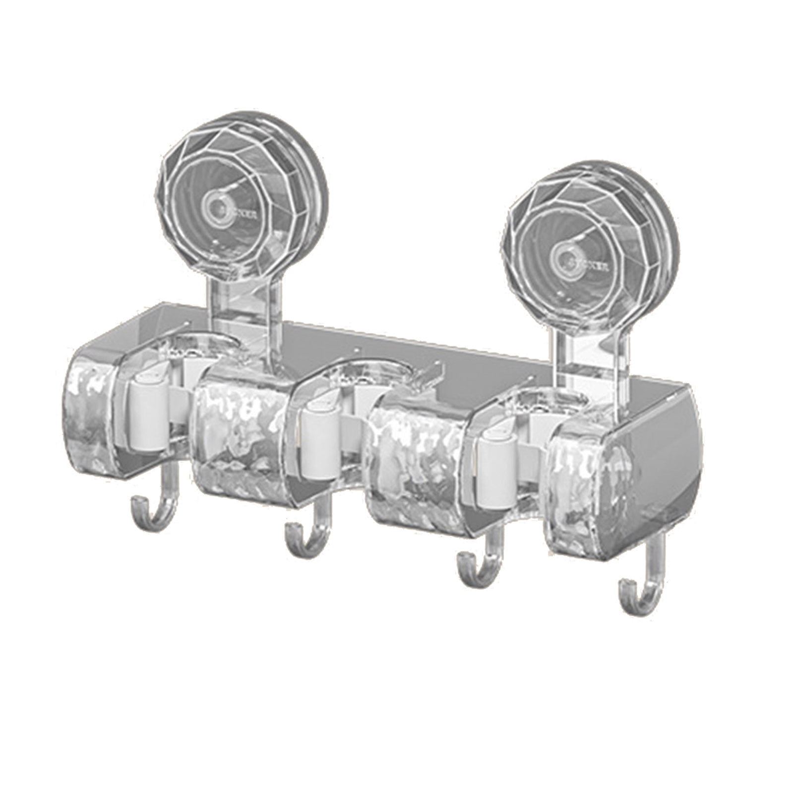 Wall Mount Mop Gripper Broom Holder Strong Load-Bearing Simple ...