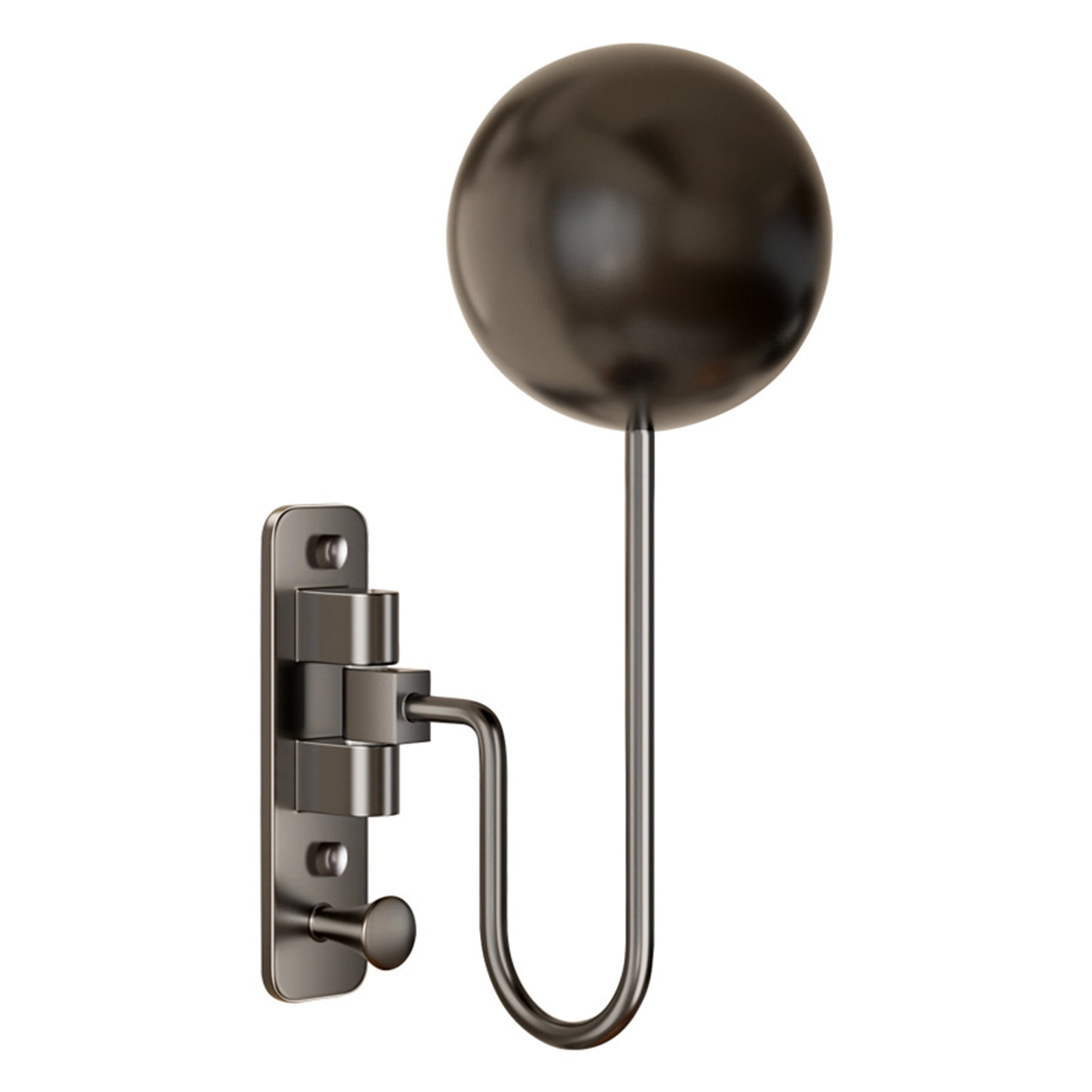 Wall Mount Motorcycle Helmet Rack 180 Degrees Rotation Heavy Duty ...