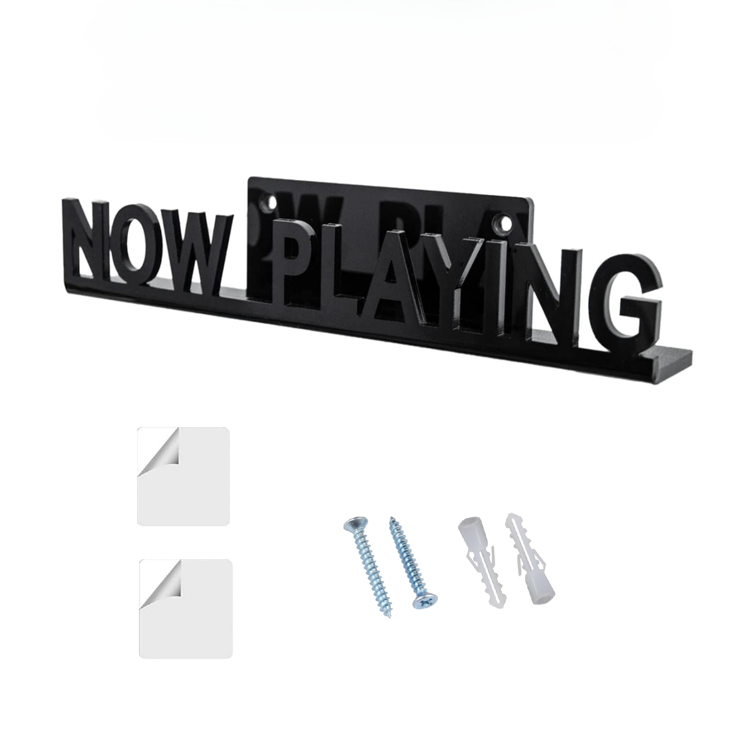 Wall Mount Now Playing Vinyl Record Stand, Acrylic Vinyl Record Storage ...