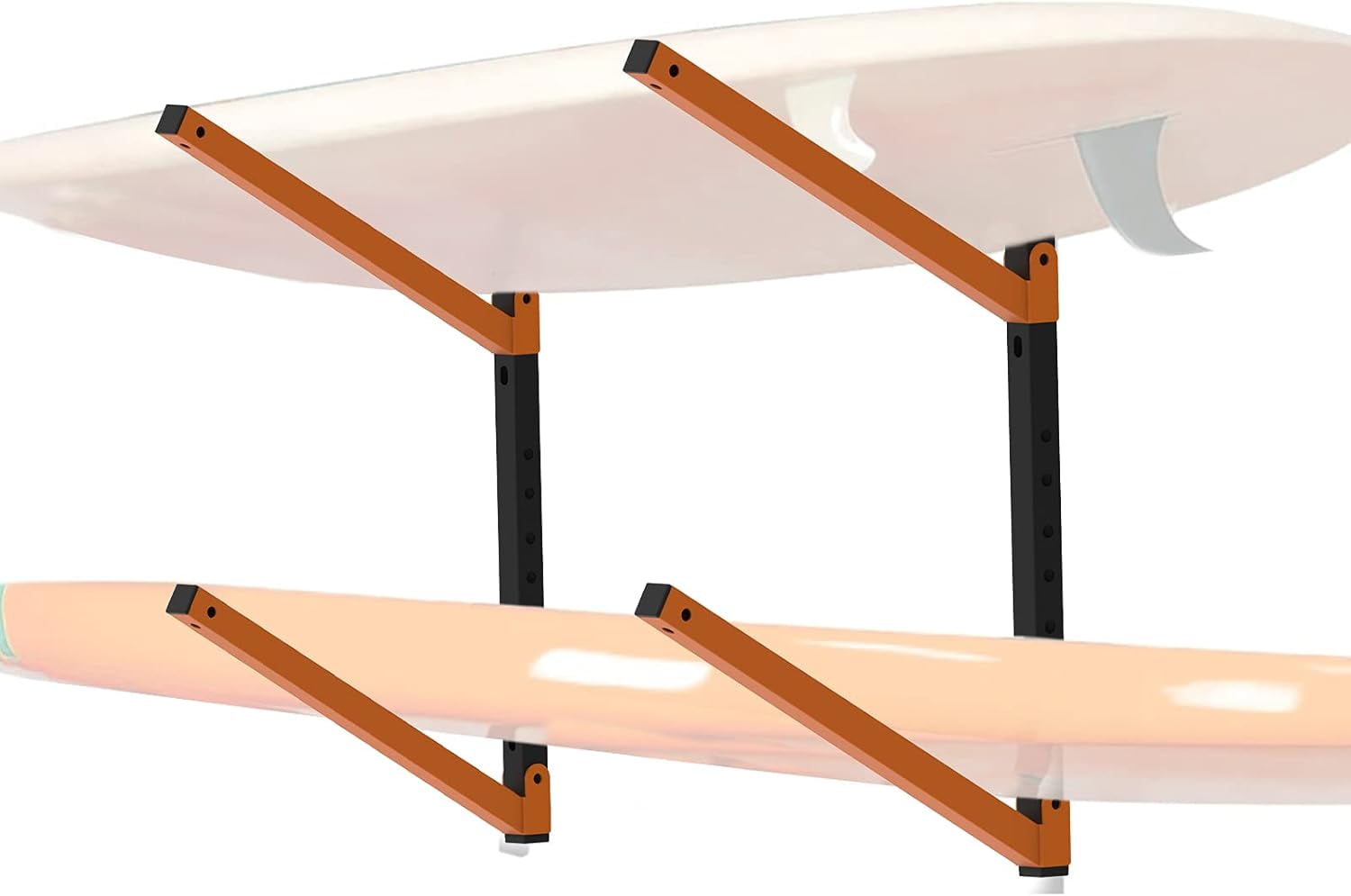 Wall Mount Paddle Board Racks, Surfboard Hanger Duty Steel, Adjustable ...