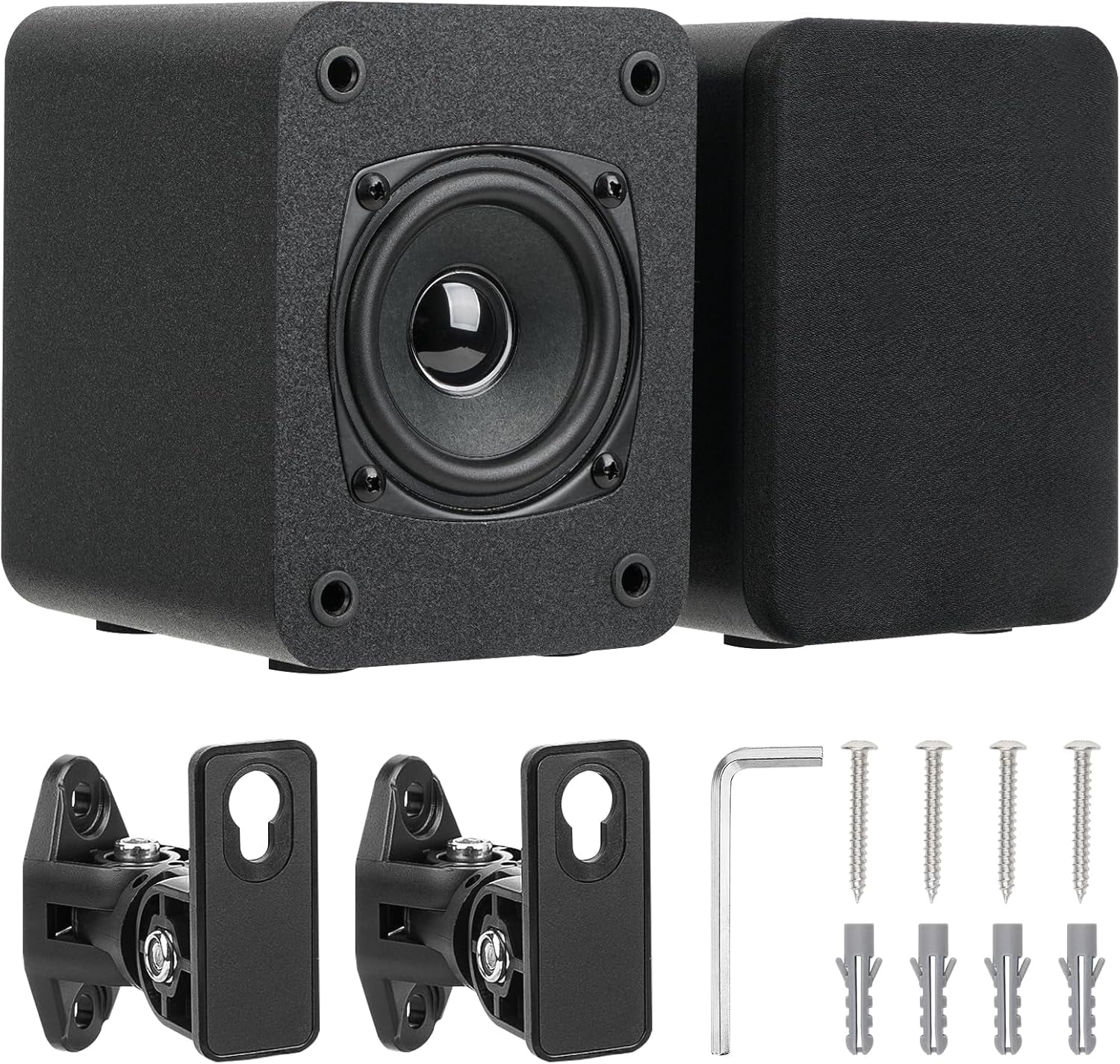Wall Mount Passive Speakers, Indoor Rear Surround Sound Speakers ...