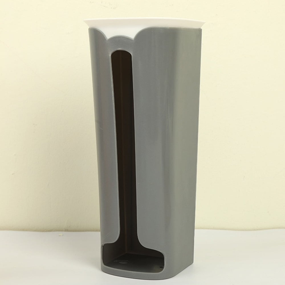 Wall Mount Plastic Bag Holder Trash Bag Dispenser Grocery Shopping Bags ...