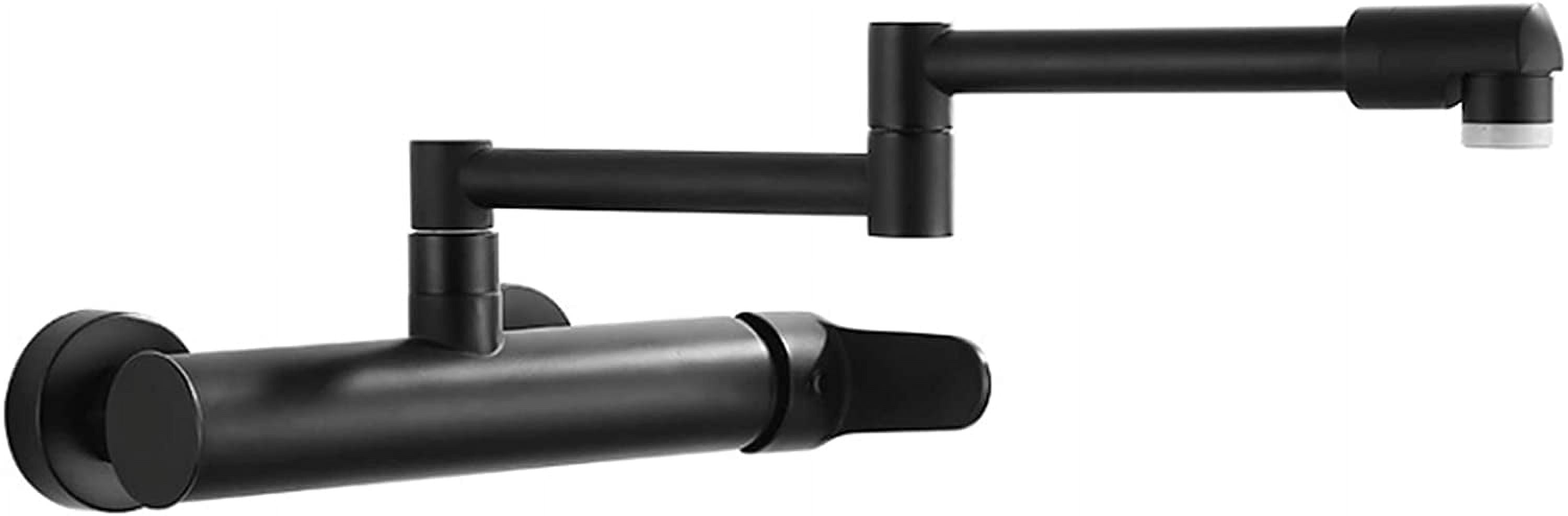 Wall Mount Pot Filler Faucet, Brass Folding Stretchable Kitchen Sink ...