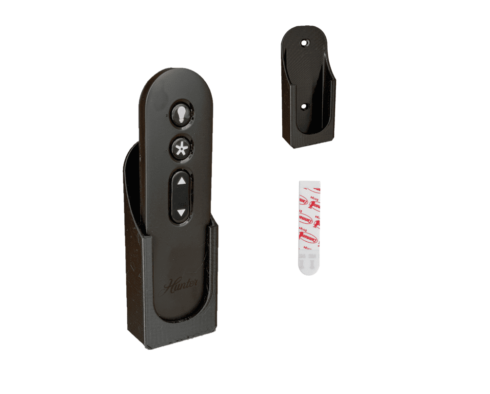 Wall Mount Remote Holder for Hunter K5579 & K5580 Ceiling Fan Remote ...