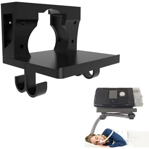 Wall Mount Shelf for AirSense 10 CPAP Machine – Includes Mask Hook ...