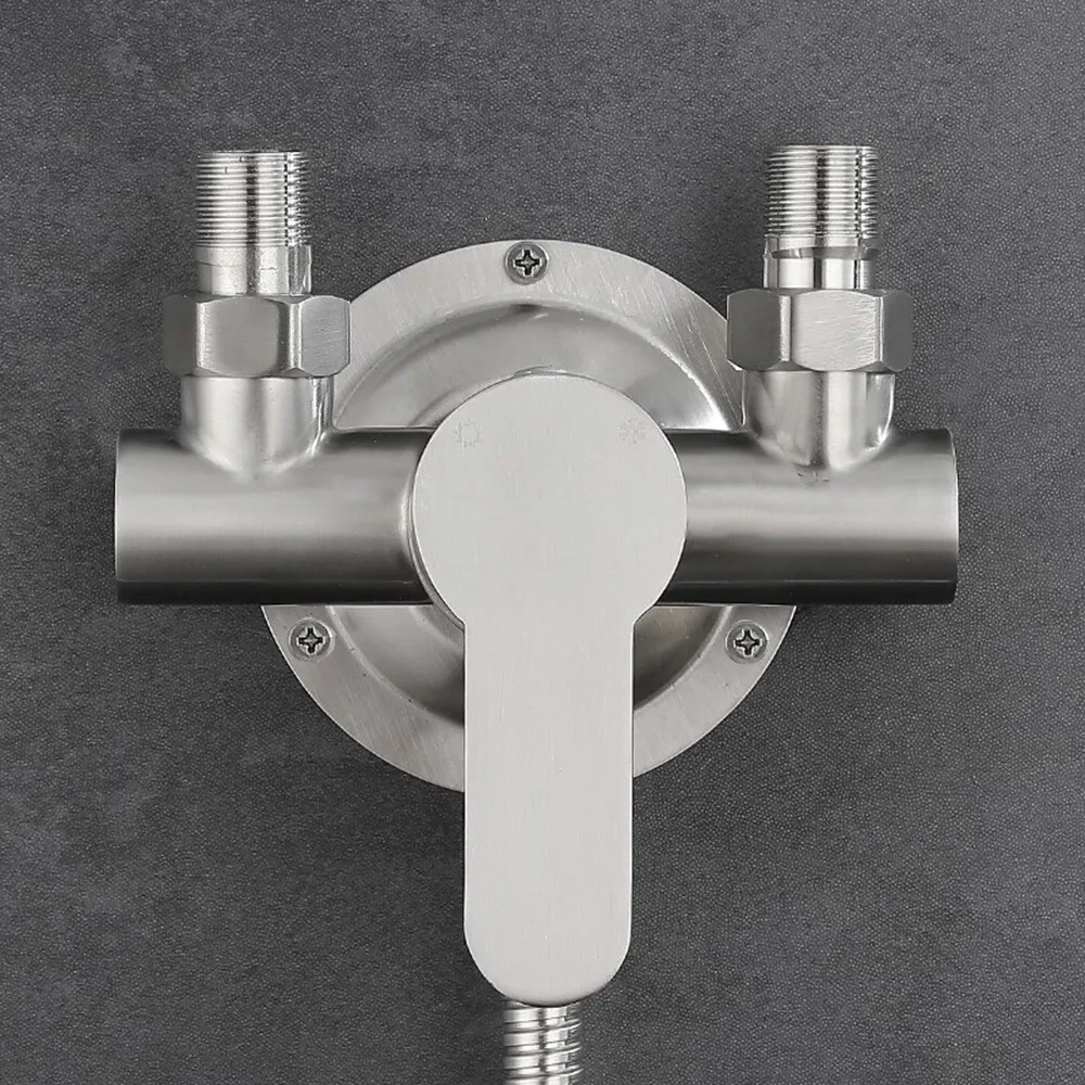 Wall Mount Shower Faucet Control Valve Bathtub Faucet Water Tap Bath ...