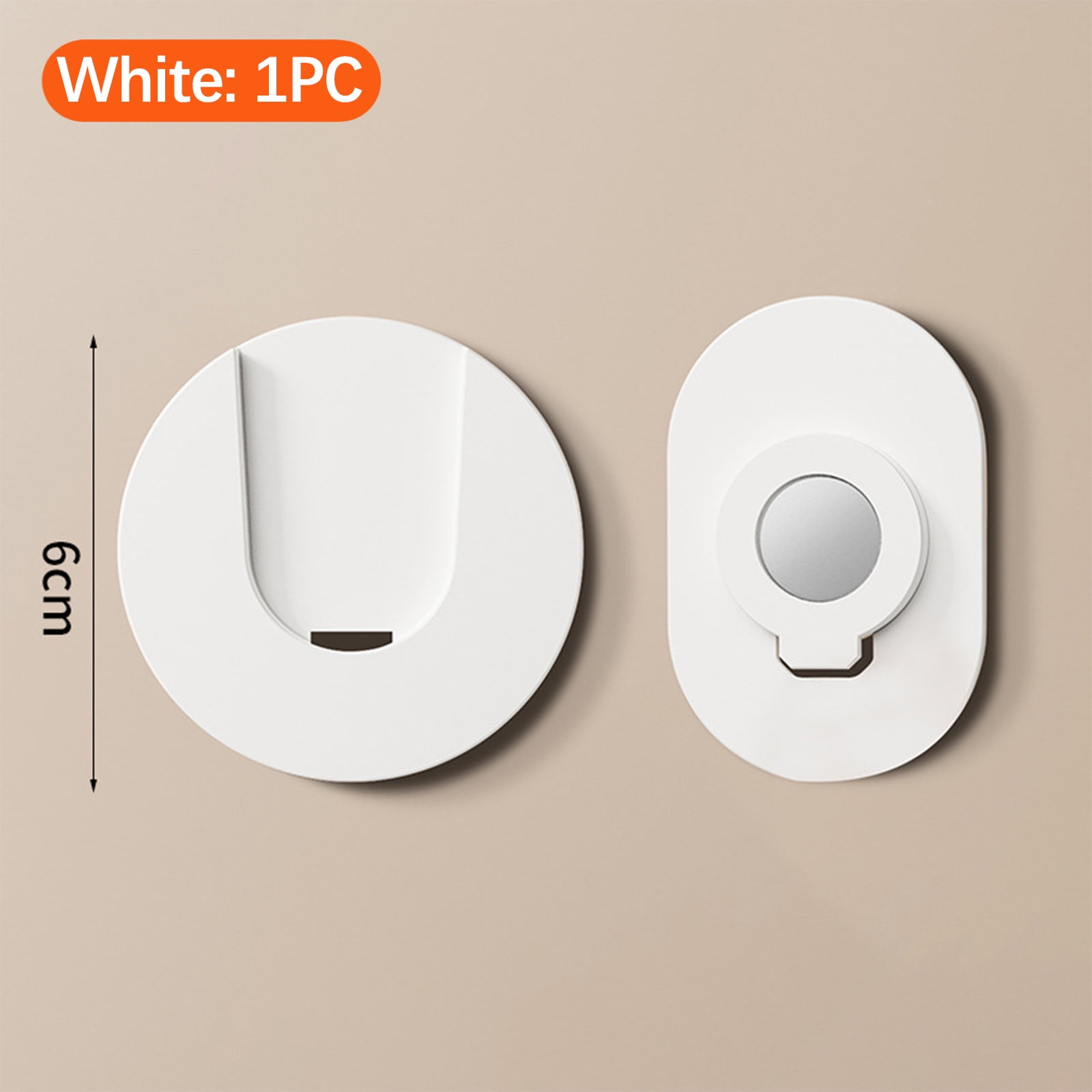 Wall Mount Socket Plug-in Hook Power Strip Holder | No-Drill Magnetic ...