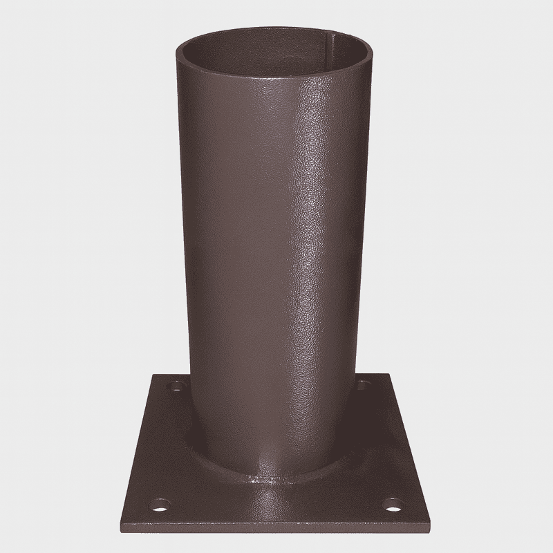 Straight Wall Mount Bracket Bronze (MES) - Walmart.com