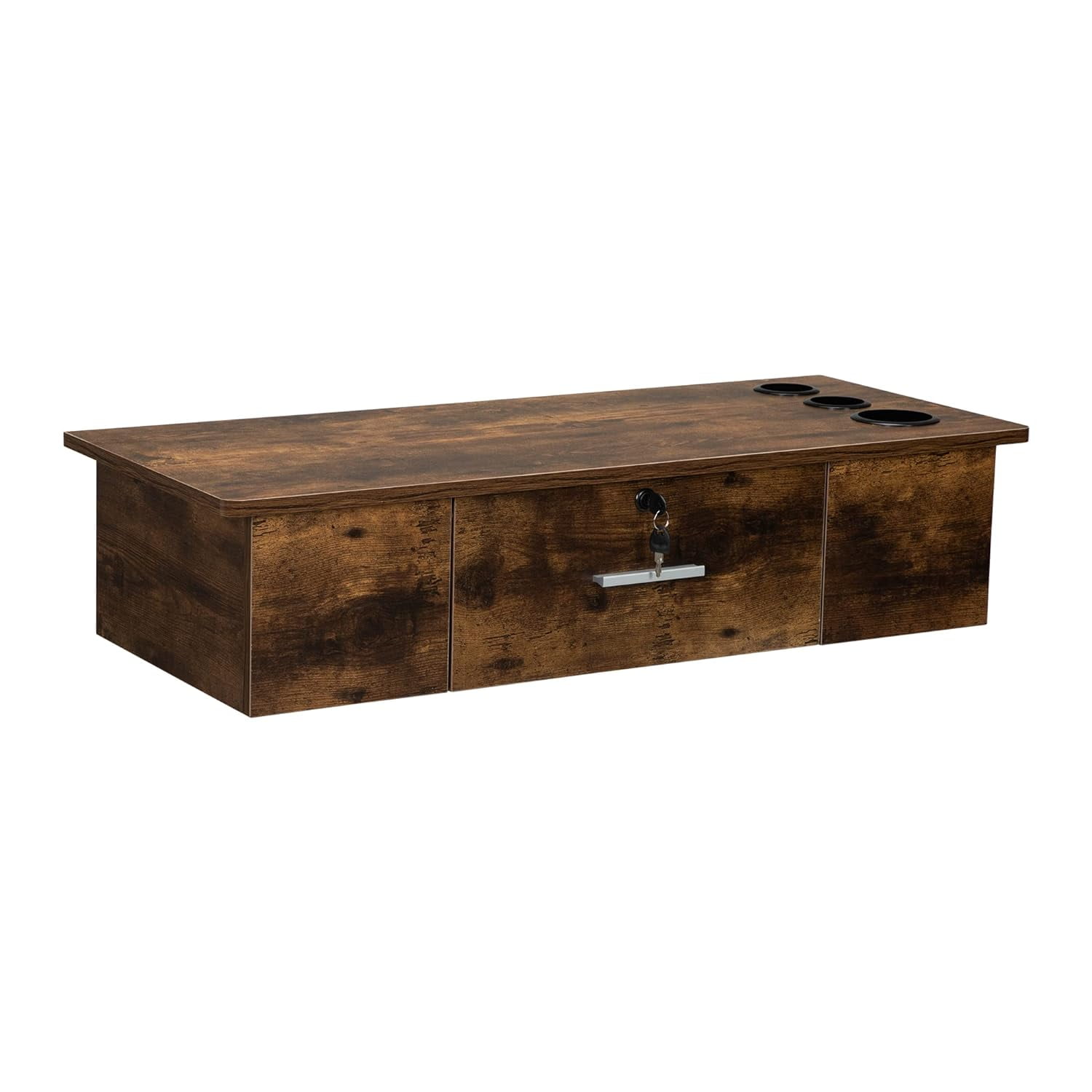 Wall Mount Styling Barber Station with Locked Storage Drawer,Salon ...