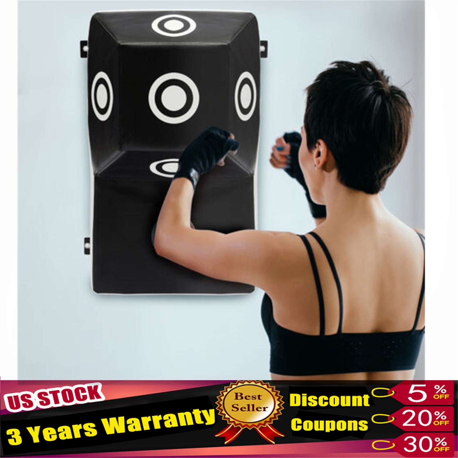 Wall Mount Uppercut Boxing Heavy Bag Square Boxing MMA Training ...