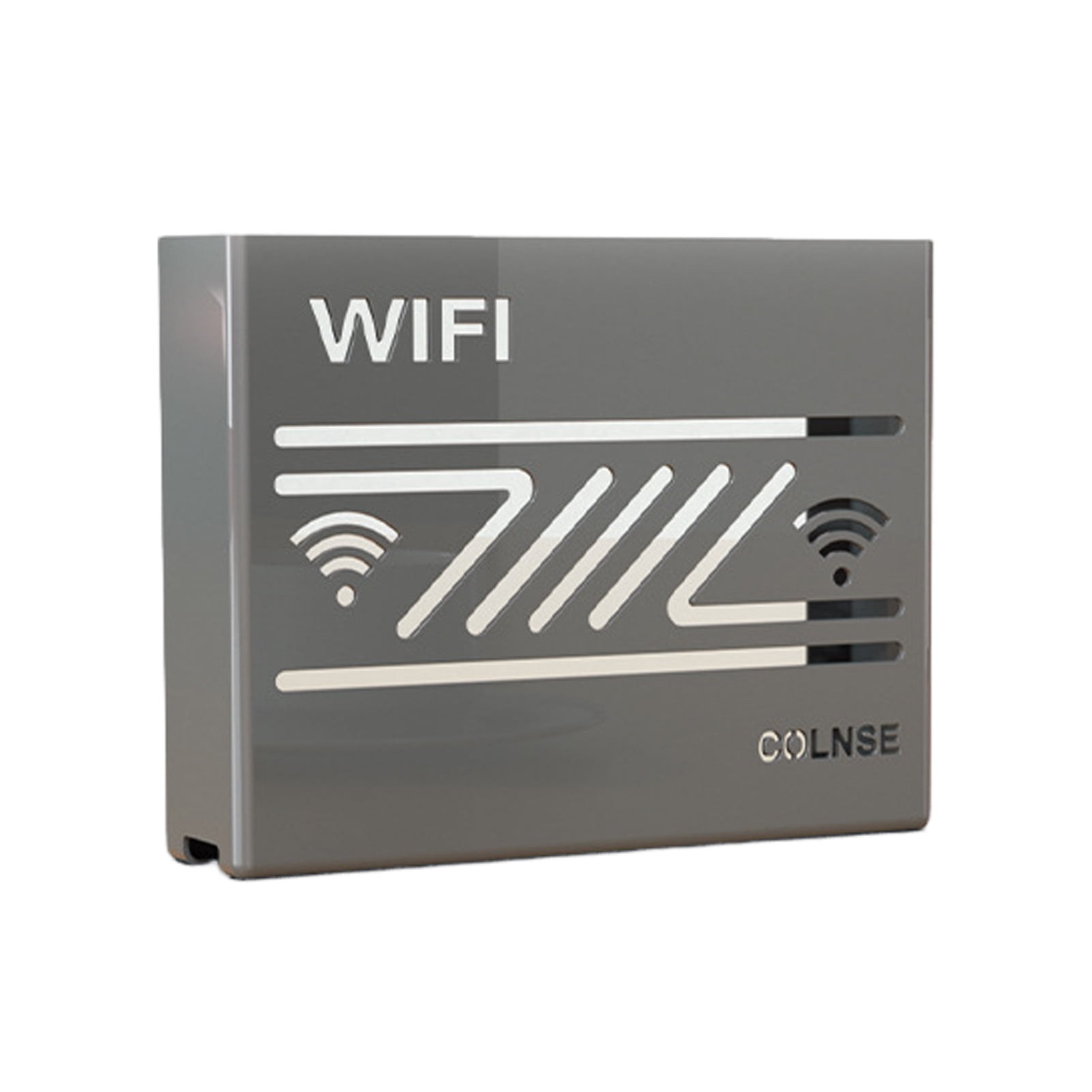 Wall Mount WiFi Router Box Modern Hollow Heat Dissipation Multi ...