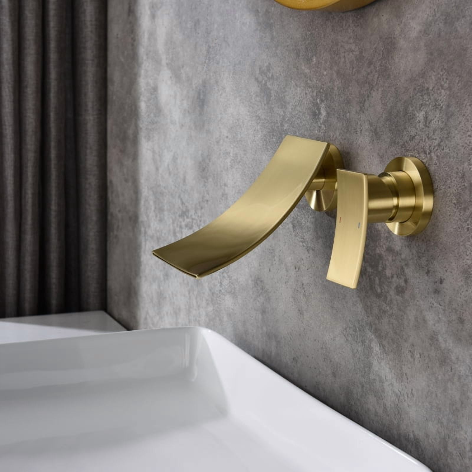 Wall Mount Widespread Bathroom Faucet - Walmart.com