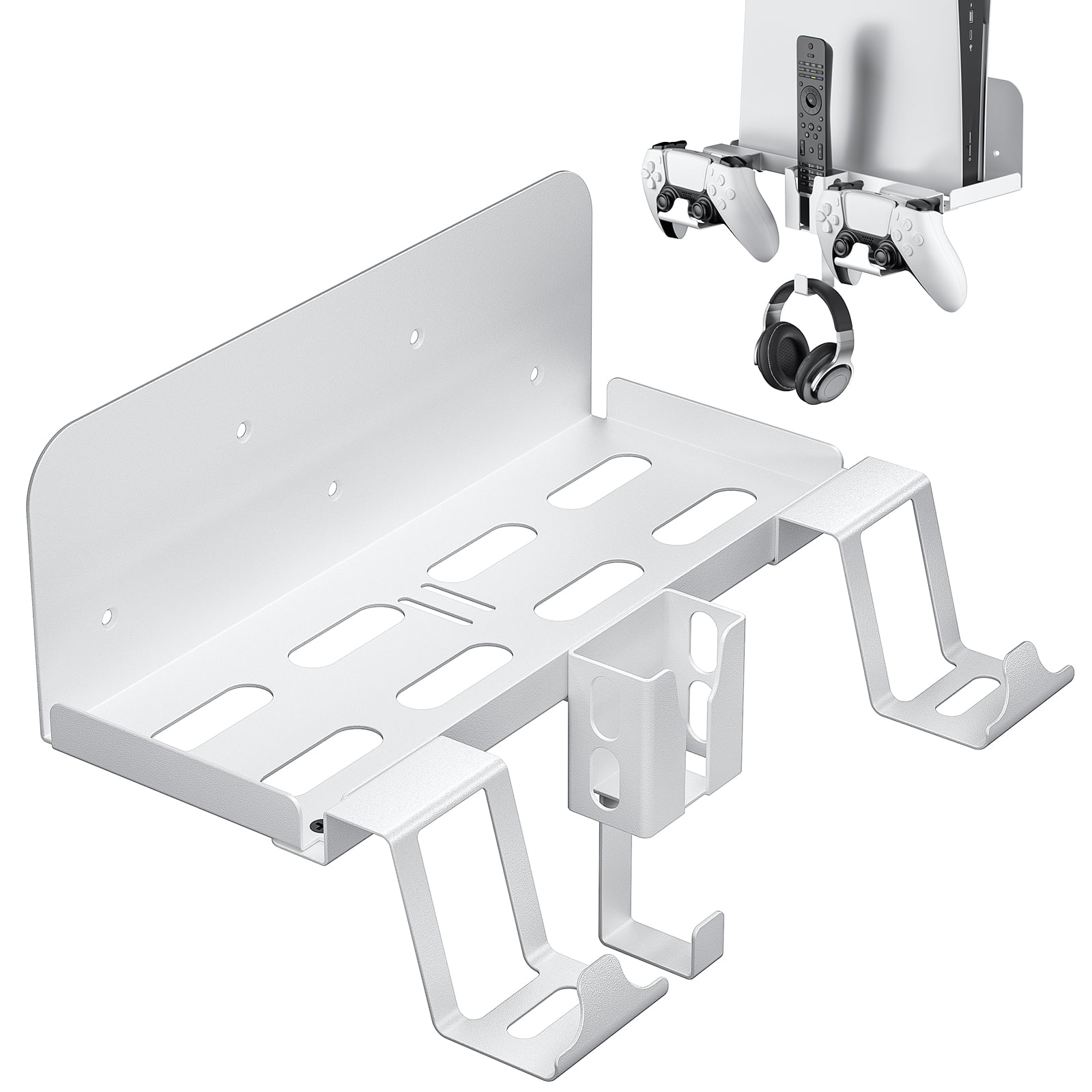 PlayStation 5 (PS5) Organizer: Wall Mount, Controller Holder, Headphone ...