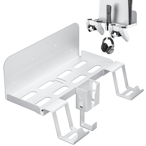 PlayStation 5 (PS5) Organizer: Wall Mount, Controller Holder, Headphone ...