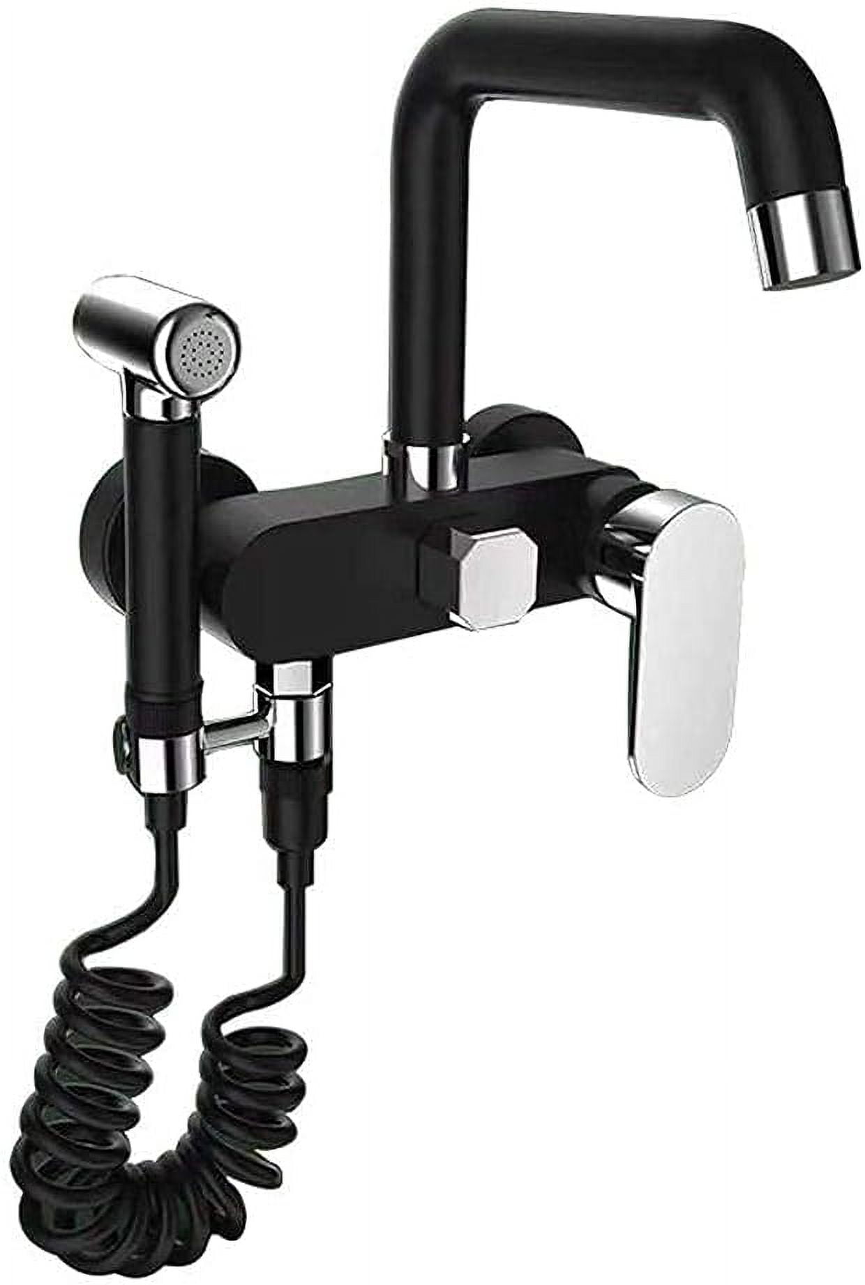 Wall Mount tap Spray Gun taps,All Copper,hot and Cold Water Valve ...