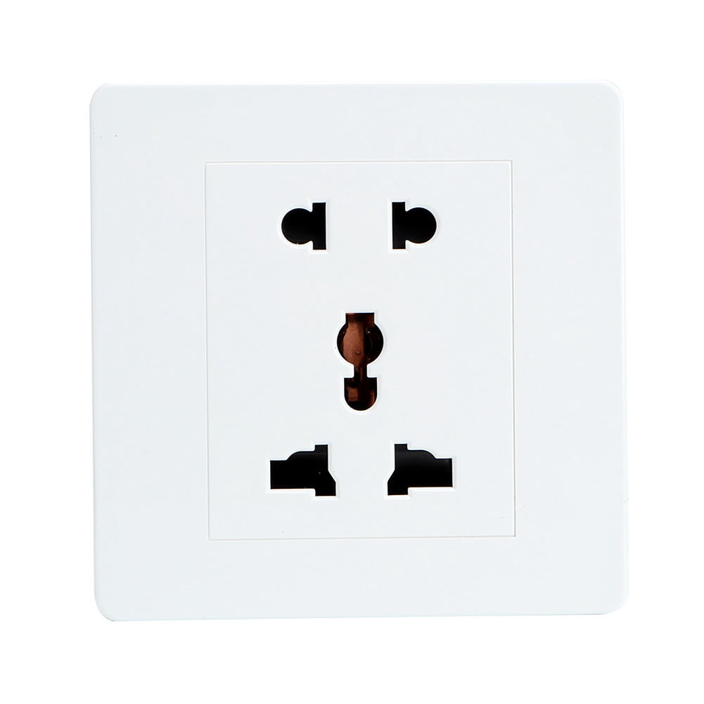 Wall-Mounted 86-Type Dual Socket Outlet 220V for Bedroom and Living ...