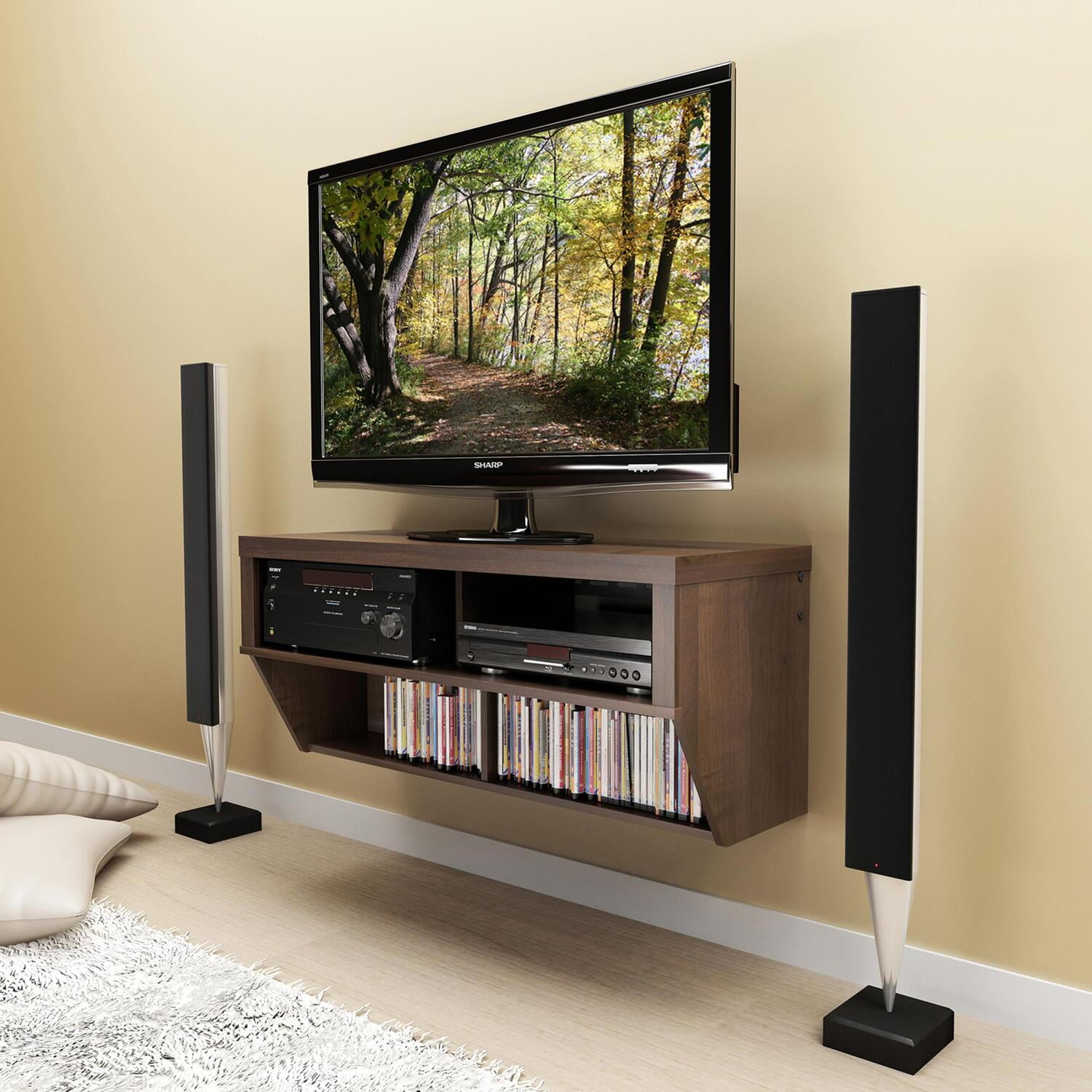 Wall Mounted Av Console - Series 9 Designer Collection - Finish ...