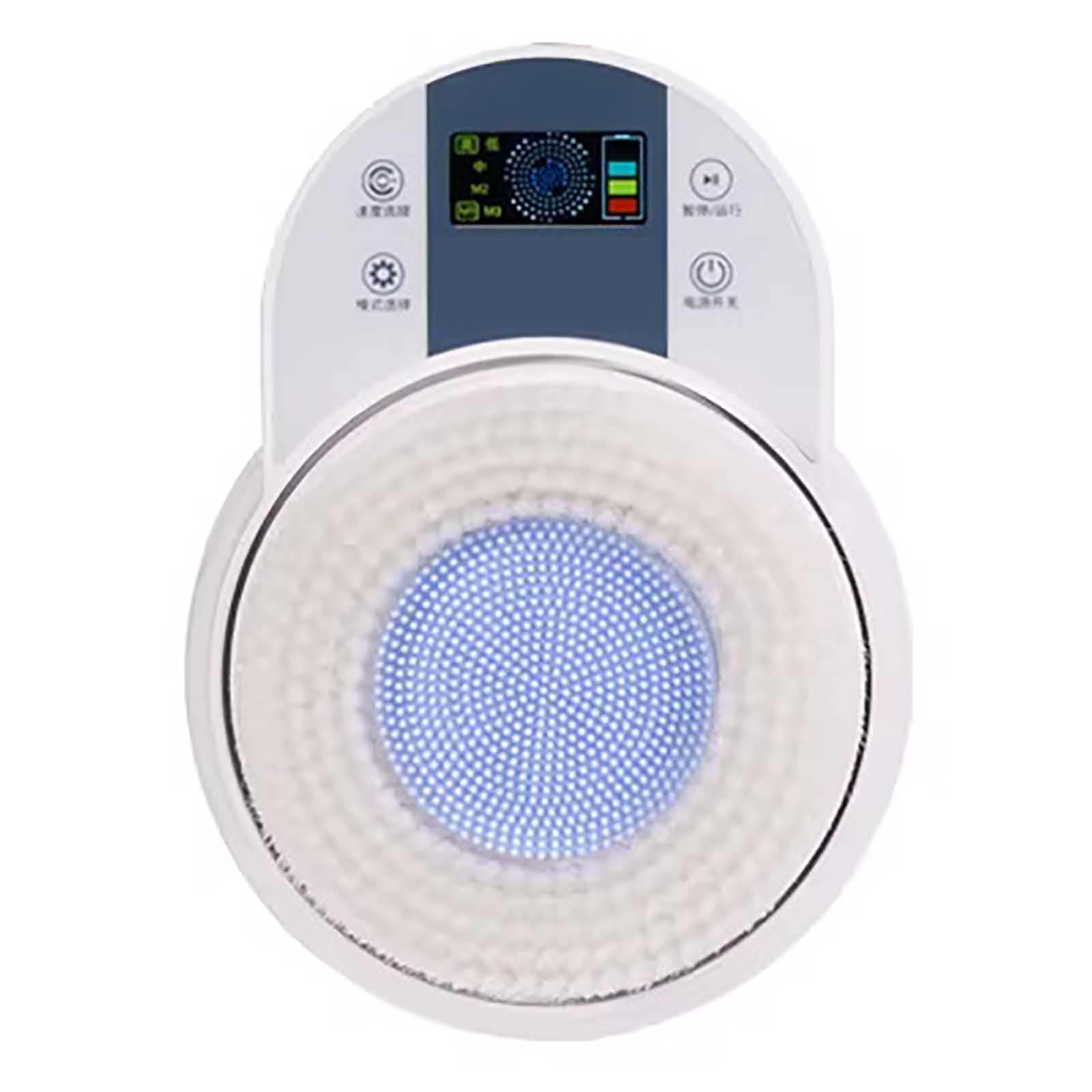 Wall Mounted Back Scrubber, Electric Back Bath Brush, 360° Automatic ...