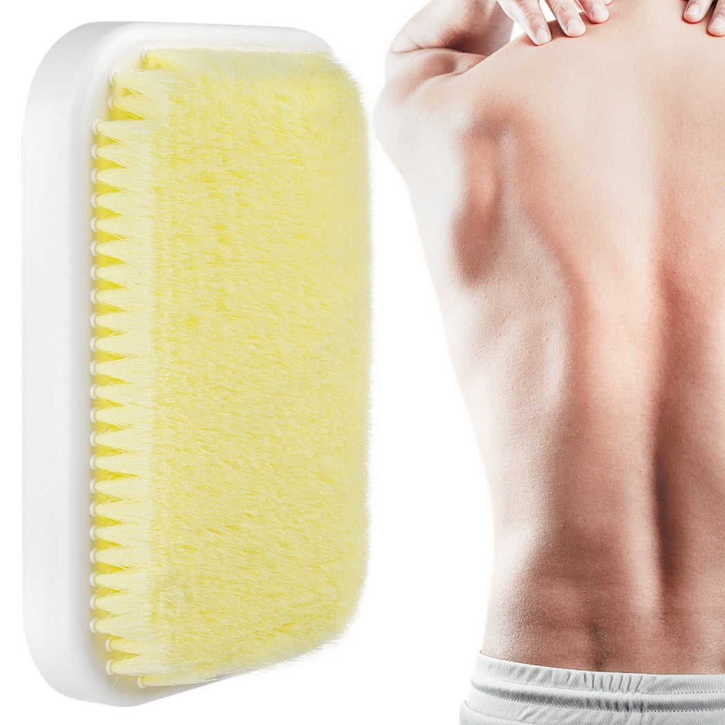 Wall Mounted Back Scrubber, Large Exfoliating Brush for Shower, Hands ...