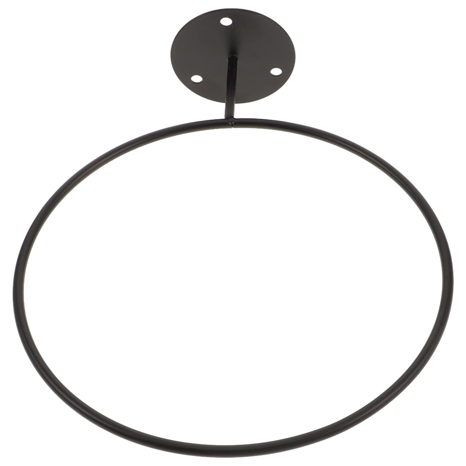 Wall Mounted Ball Storage Rack Black Iron Sports Ball Holder for ...