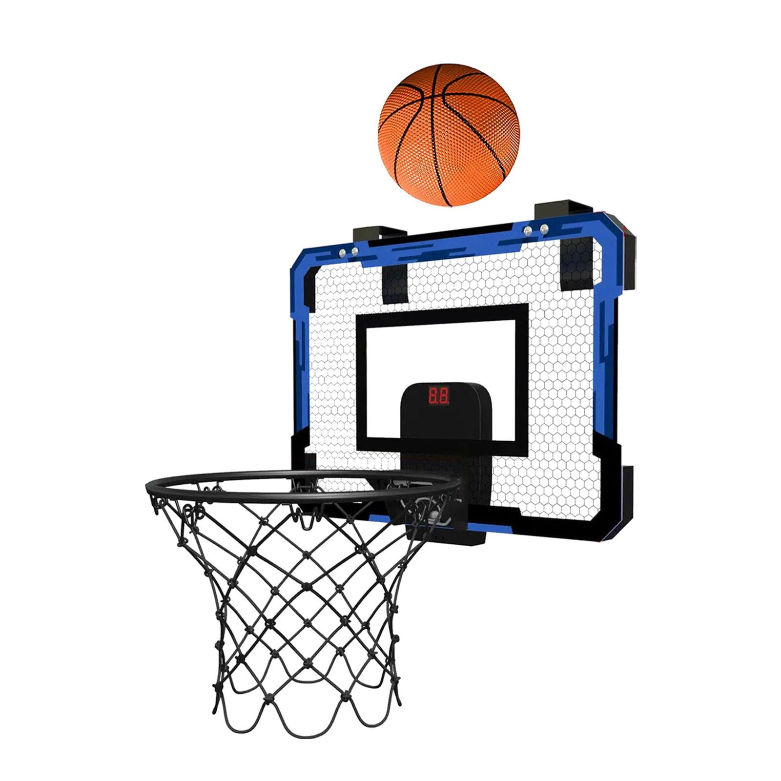Wall Mounted Basketball Hoop over The Door Mini Hoop for Outdoor Adults ...