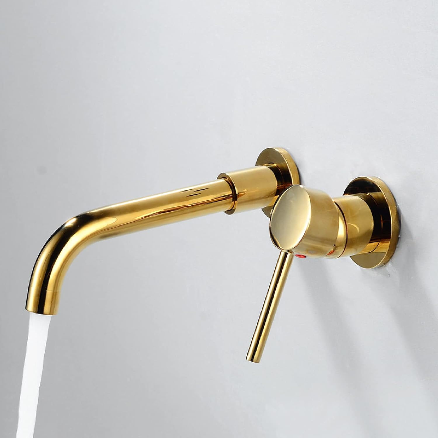 Wall Mounted Bathroom Faucet,Wall Mount Faucet Brass Basin Faucet,360 ...