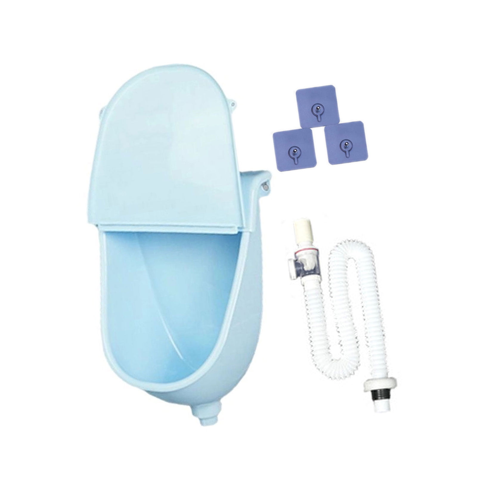 Wall Mounted Bathroom Urinal Spill Proof Flushing Urine Diverter Toilet ...