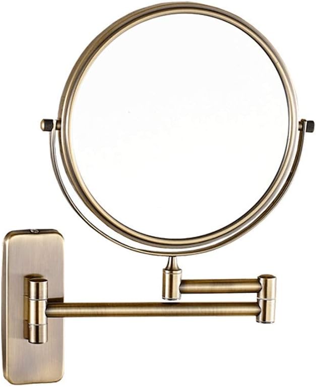 Wall-Mounted Beauty Mirror Bathroom Vanity Mirror Folding Telescopic ...