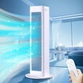 Wall Mounted Bladeless Fan Air Cooler, Quiet Space Saving Cooling Fan ...