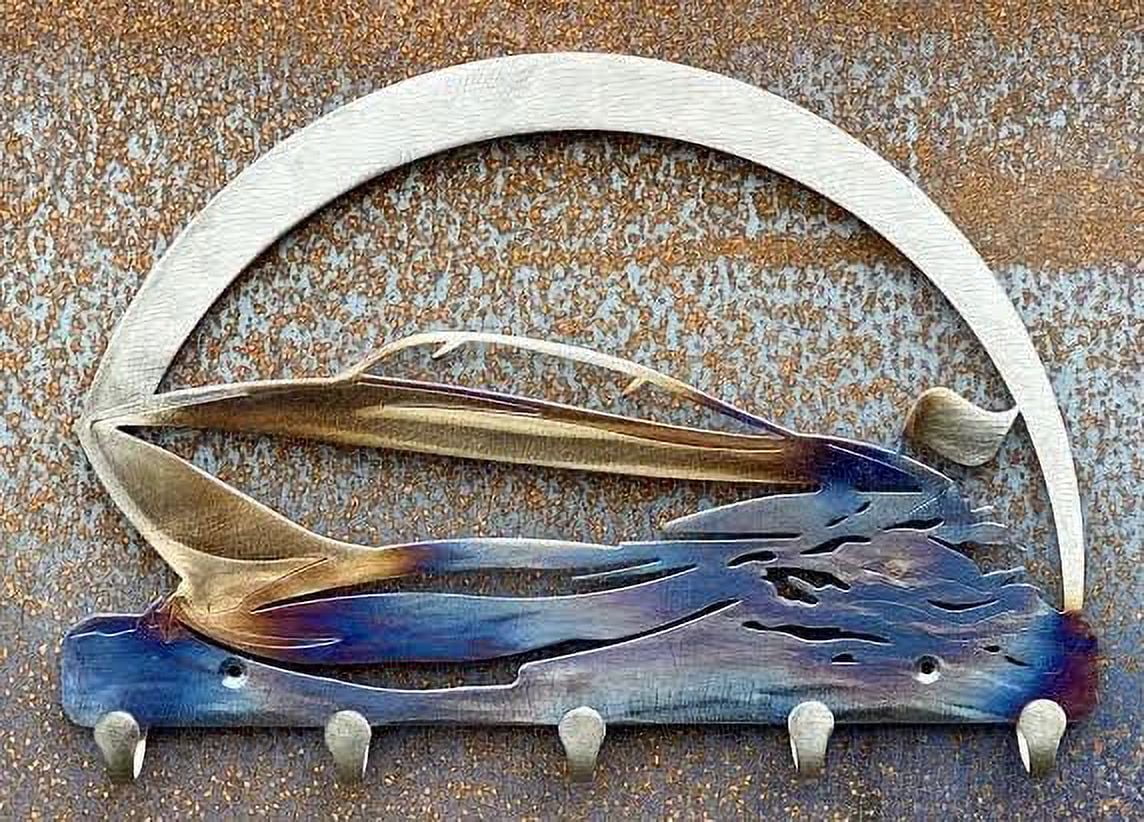 Wall Mounted Boat Home Decor, Metal Wall Art, Keychain Holder, Jewelry ...