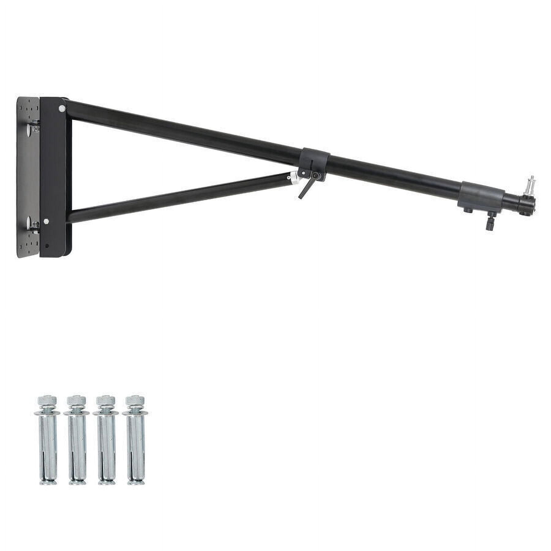 Wall-Mounted Boom Arm for Ring Light & Monolight, Max Length 67in ...