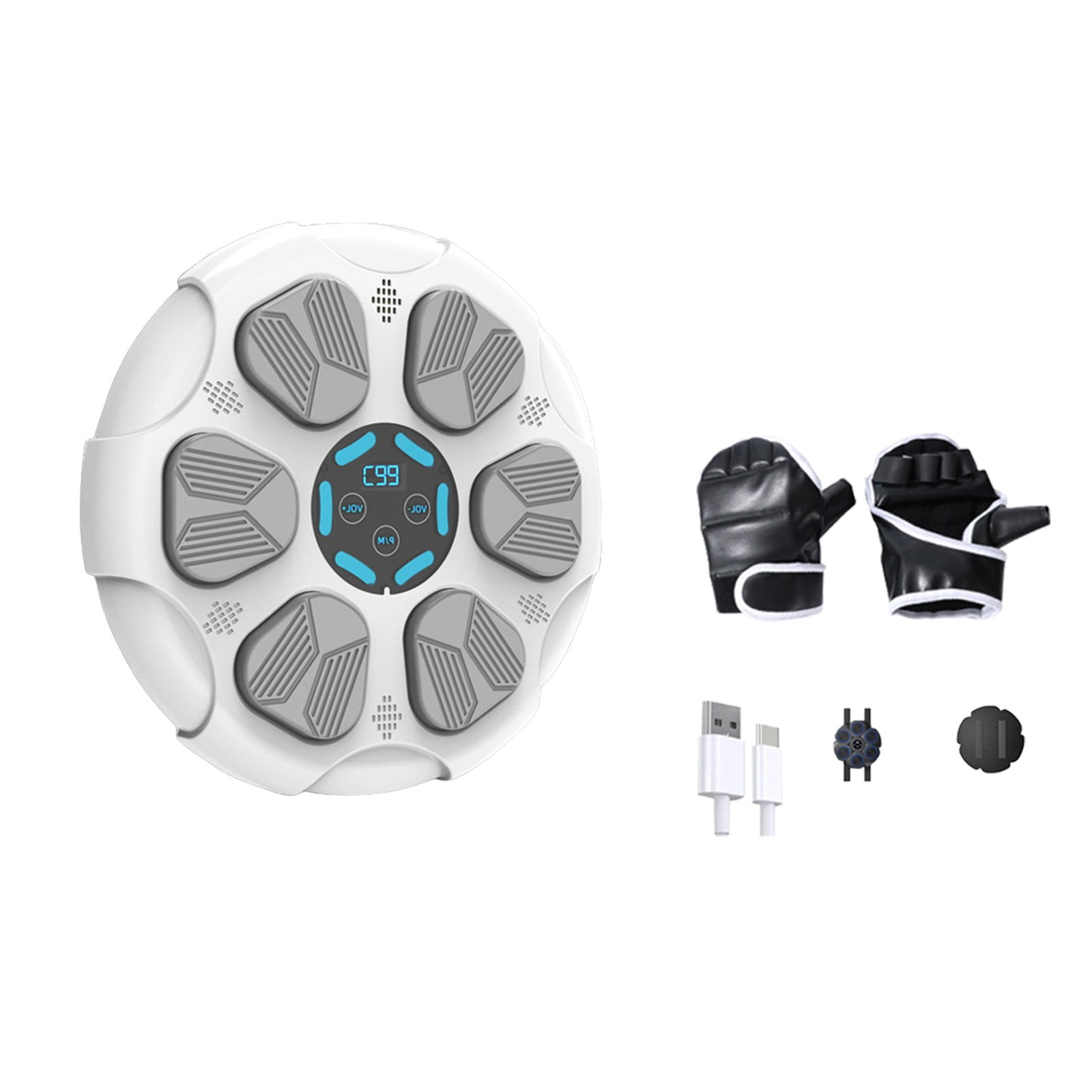 Wall Mounted Boxing Machine with Music, Smart Features, 9 Speed Modes ...