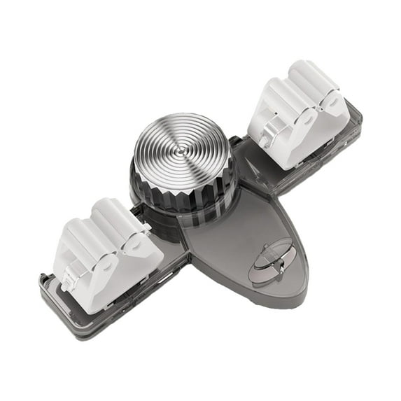 Wall Mounted Broom Mop Holder No Punching Required Suction Mop Hanger ...