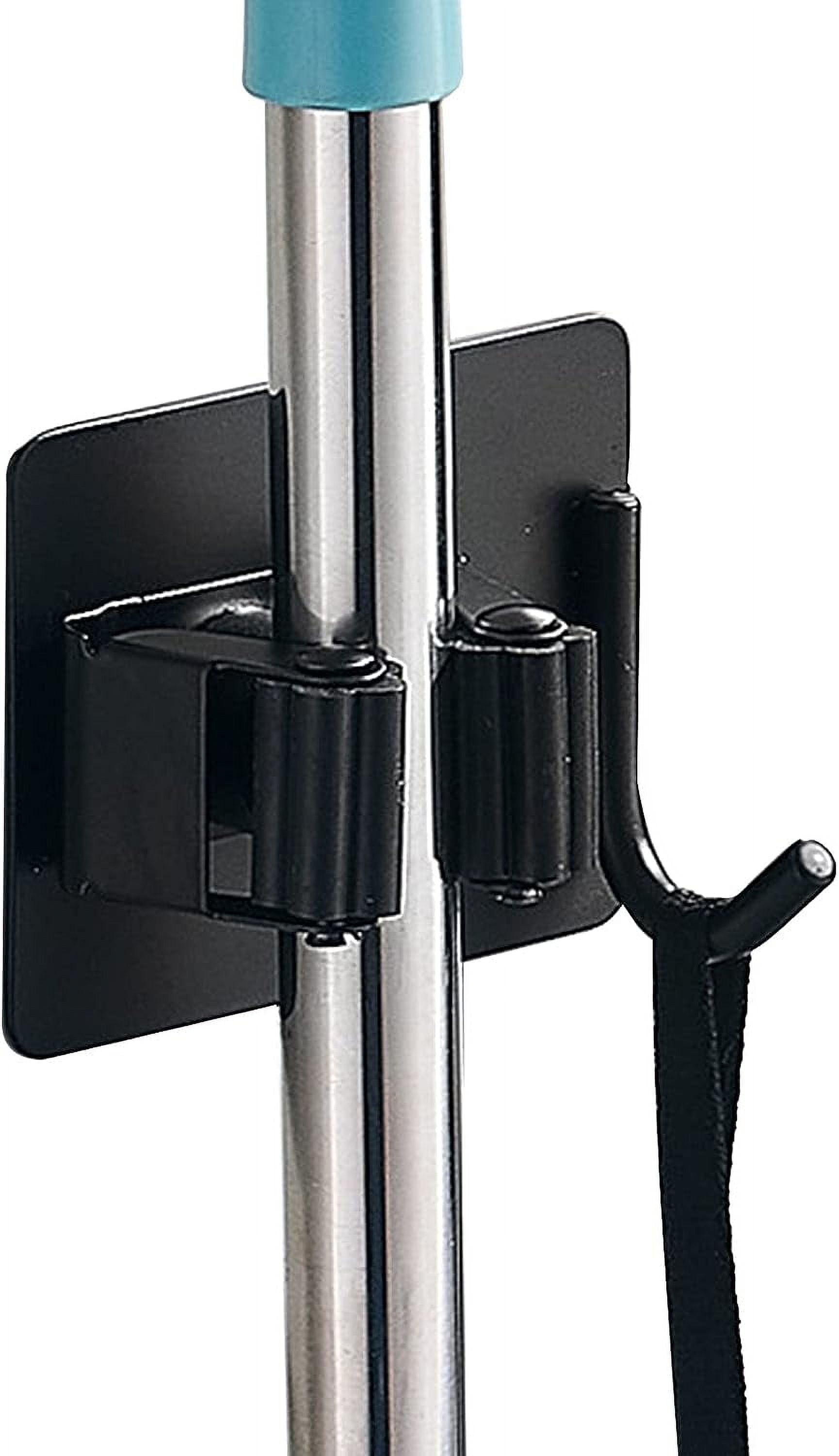 Wall Mounted Broom and Mop Storage Holder Stainless Steel Heavy Duty ...