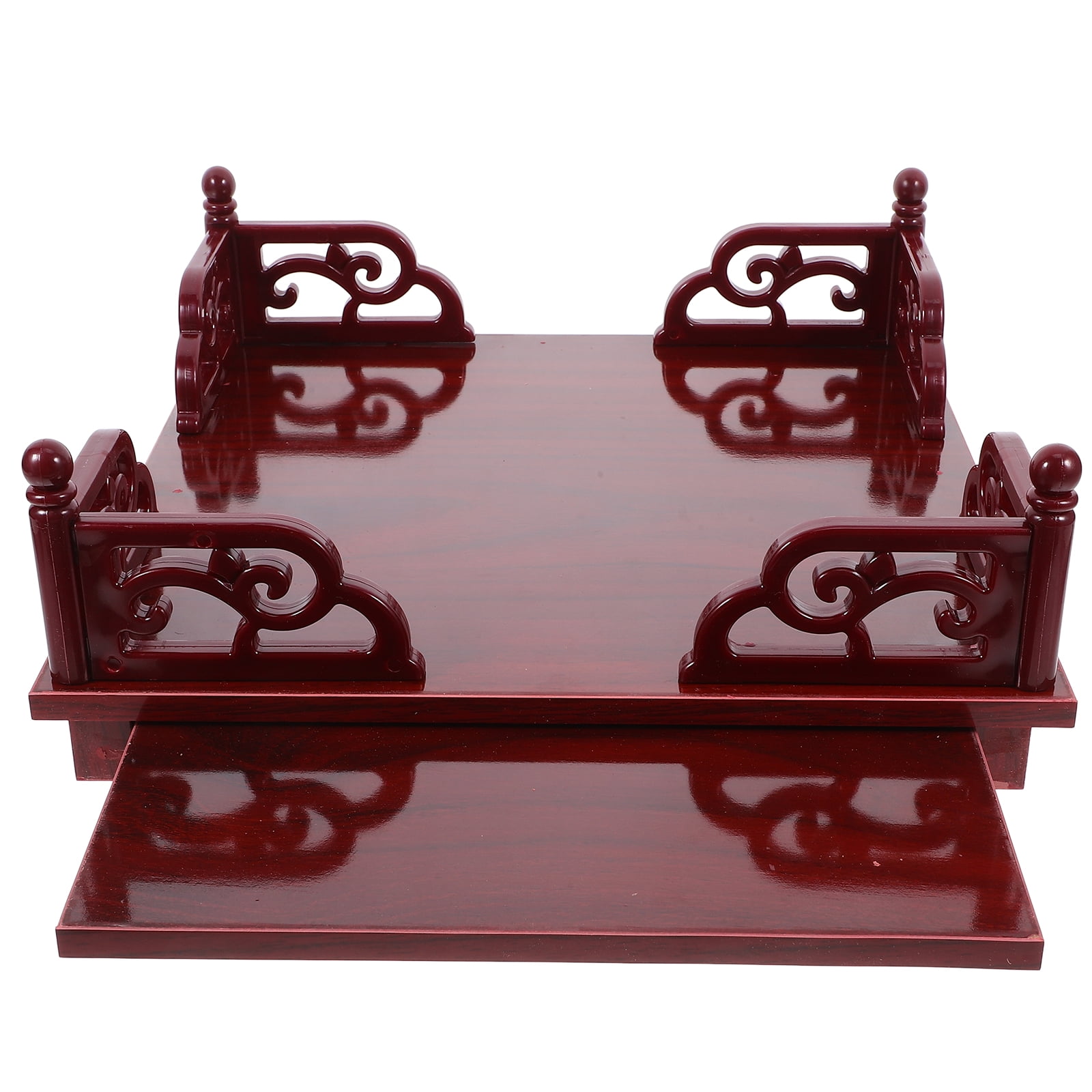 Buddhist Altar Shrine Wall-Mounted Buddha Shrine Shelf God Of Wealth ...