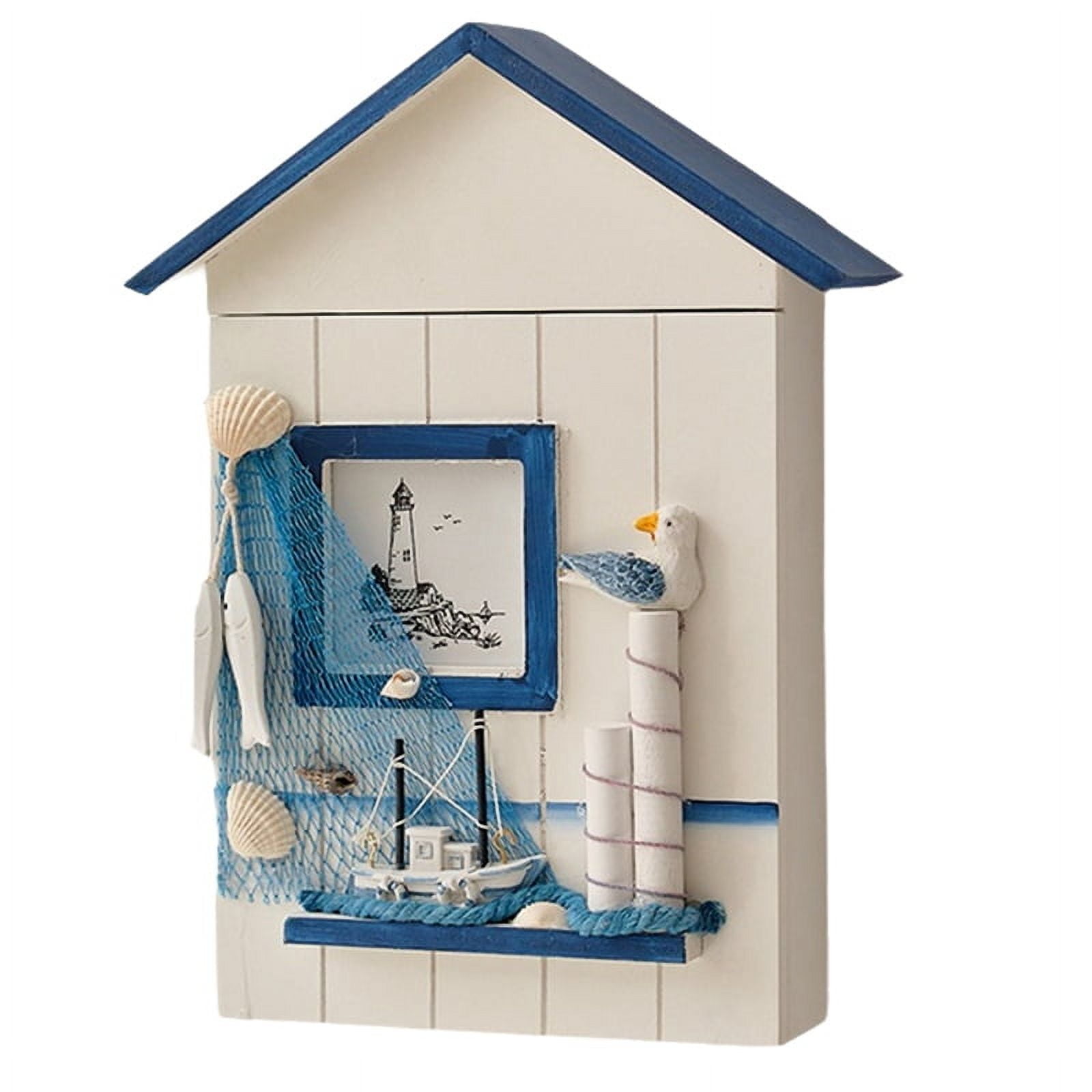 Wall Mounted Cabinet Key Rack, Wooden House Key Storage Box ...