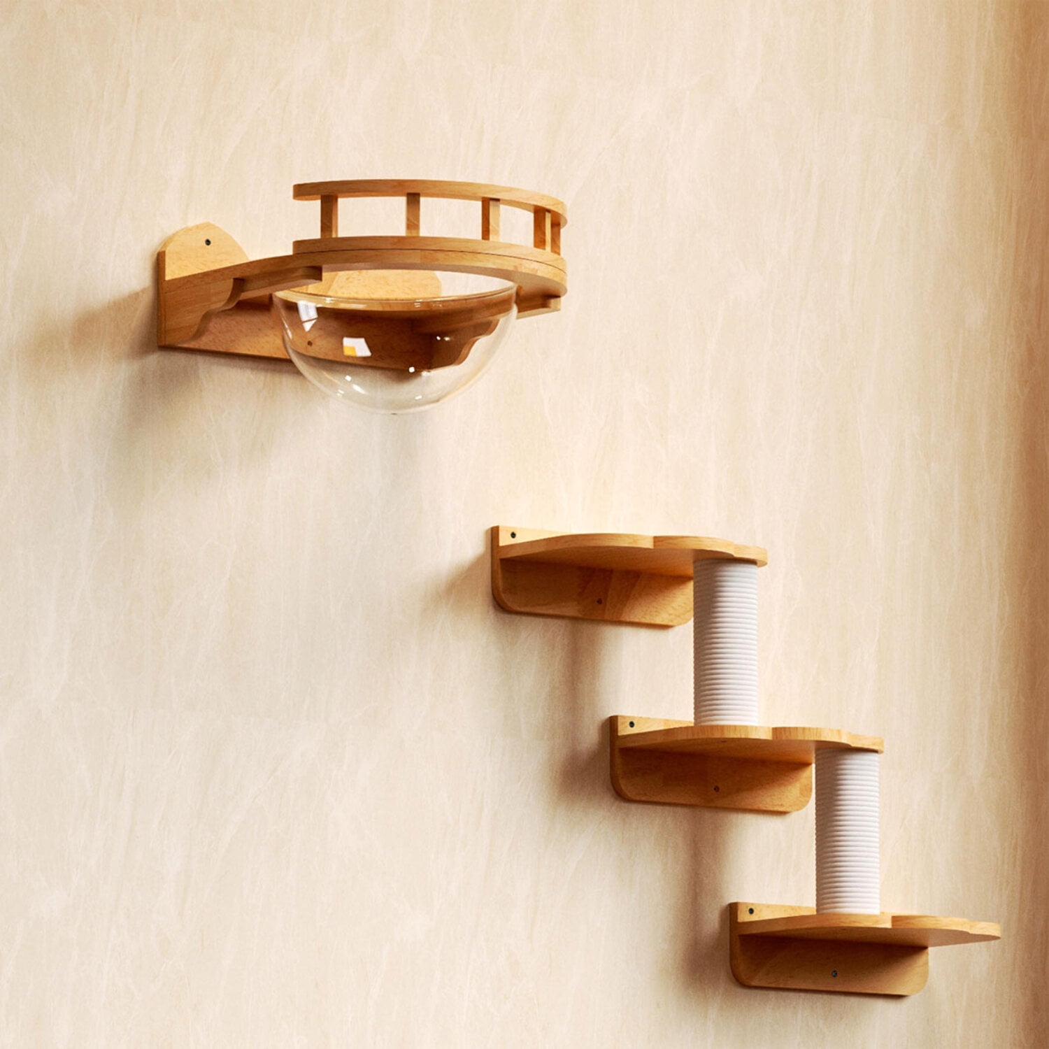 Wall Mounted Cat Shelves - Walmart.com
