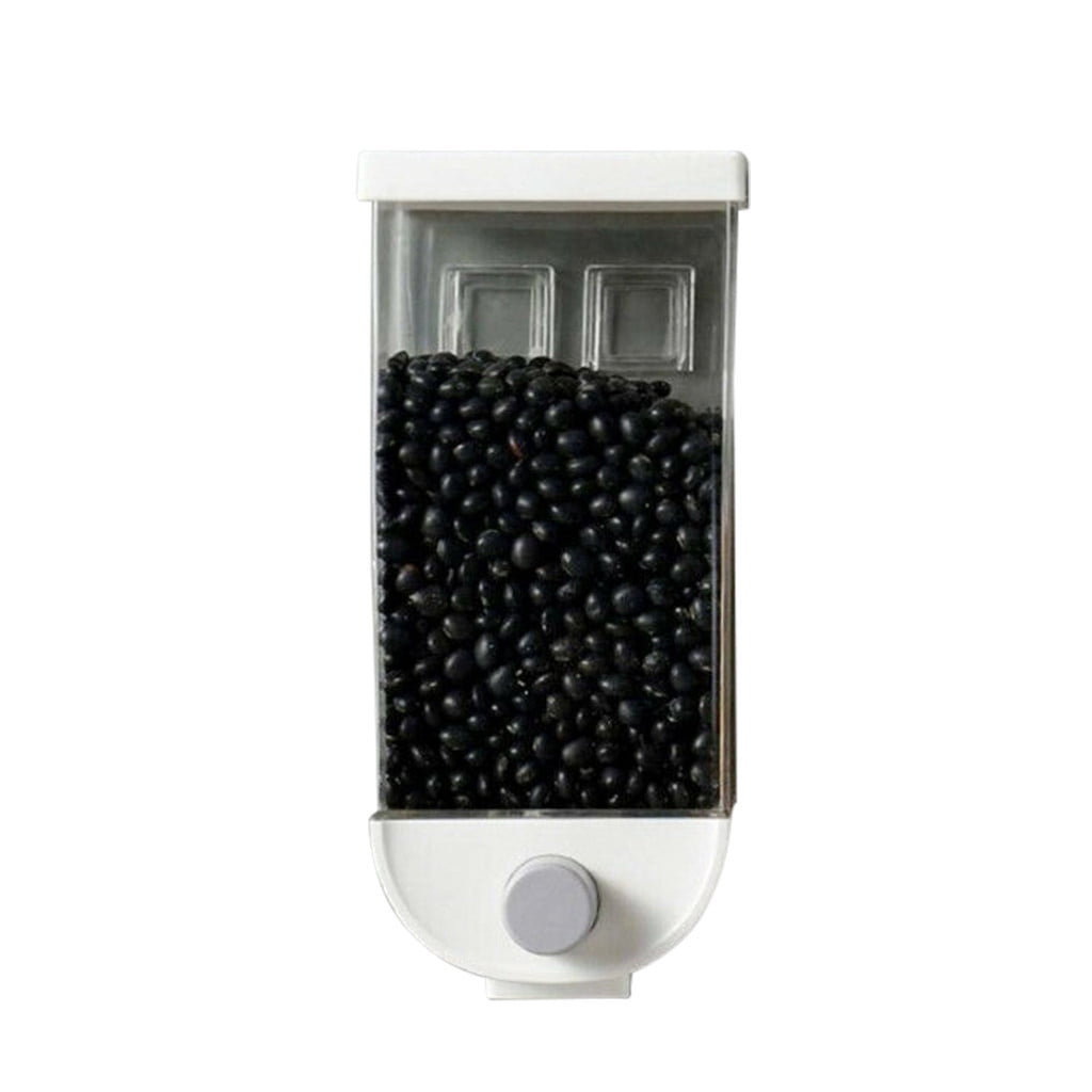 Wall Mounted Cereal Dispenser - 2.5L Transparent ABS Food Storage ...