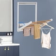 Wall Mounted Clothes Drying Rack, Clothes Drying Rack, Folding Clothes ...