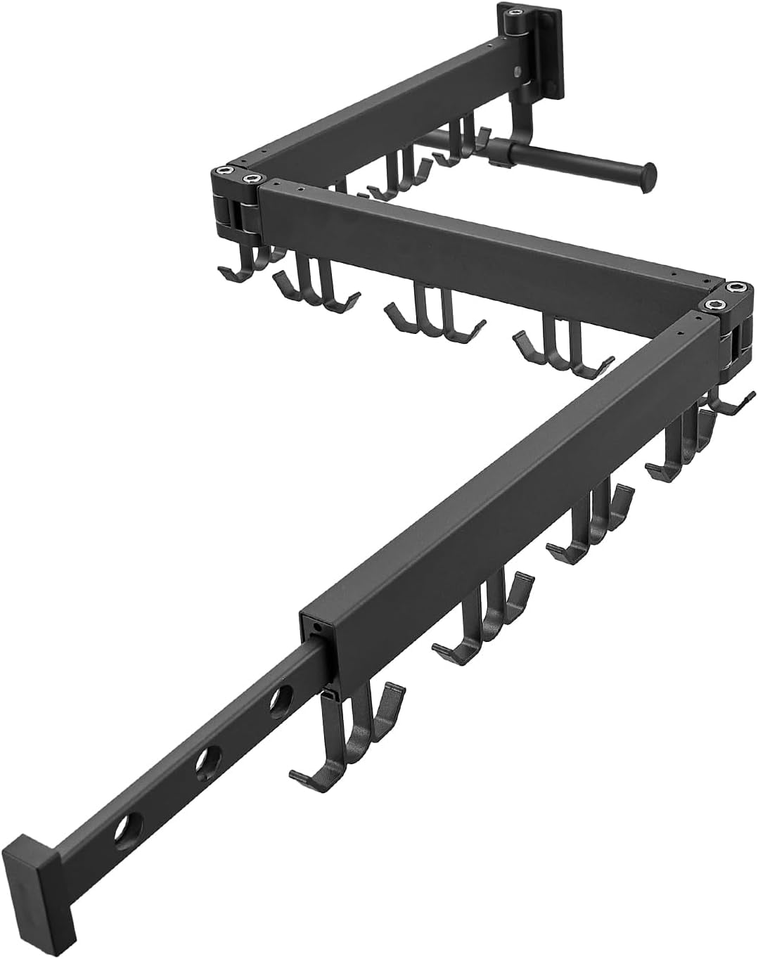 Wall Mounted Clothes Drying Rack, Foldable Retractable Drying Rack with ...