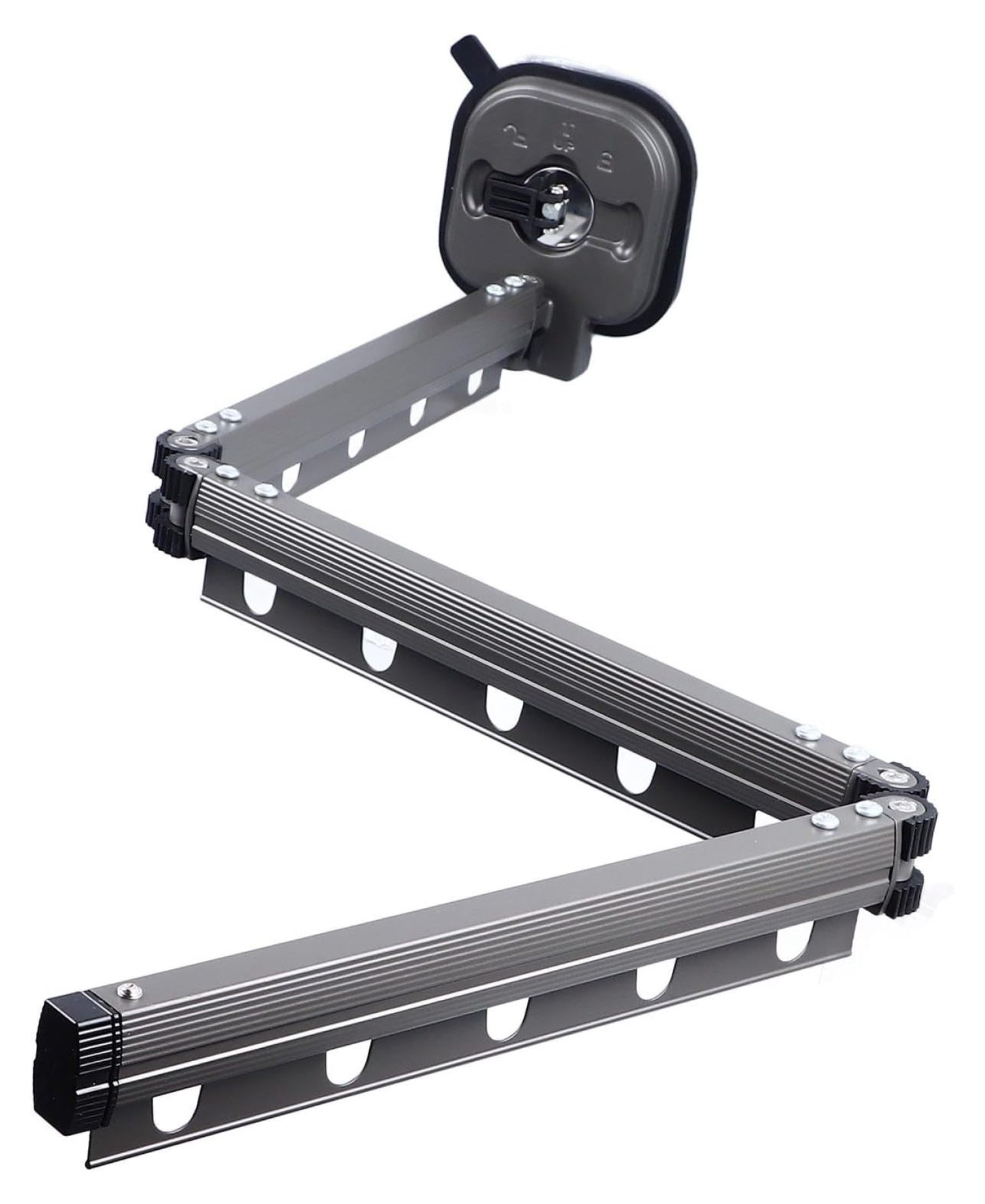 Wall Mounted Clothes Drying Rack, Punch Space Saving Laundry Clothes ...